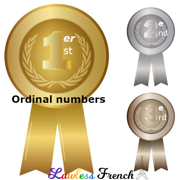 French Ordinal Numbers Lawless French Vocabulary French Ordinal Numbers Lawless French Vocabulary