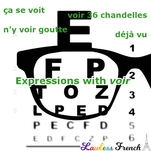 French Expressions with Voir - Lawless French Phrases